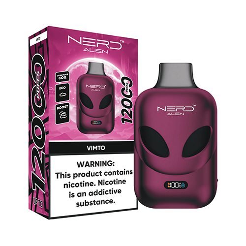 Nerd Alien 12000 Puffs Disposable Vape 20MG | E-Cig Vape Dubai